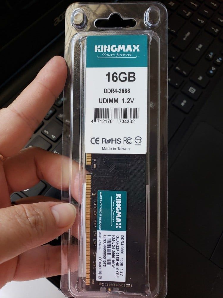 Ram KINGMAX 16GB 2666Mhz DDR4 KMAXD416GB2666