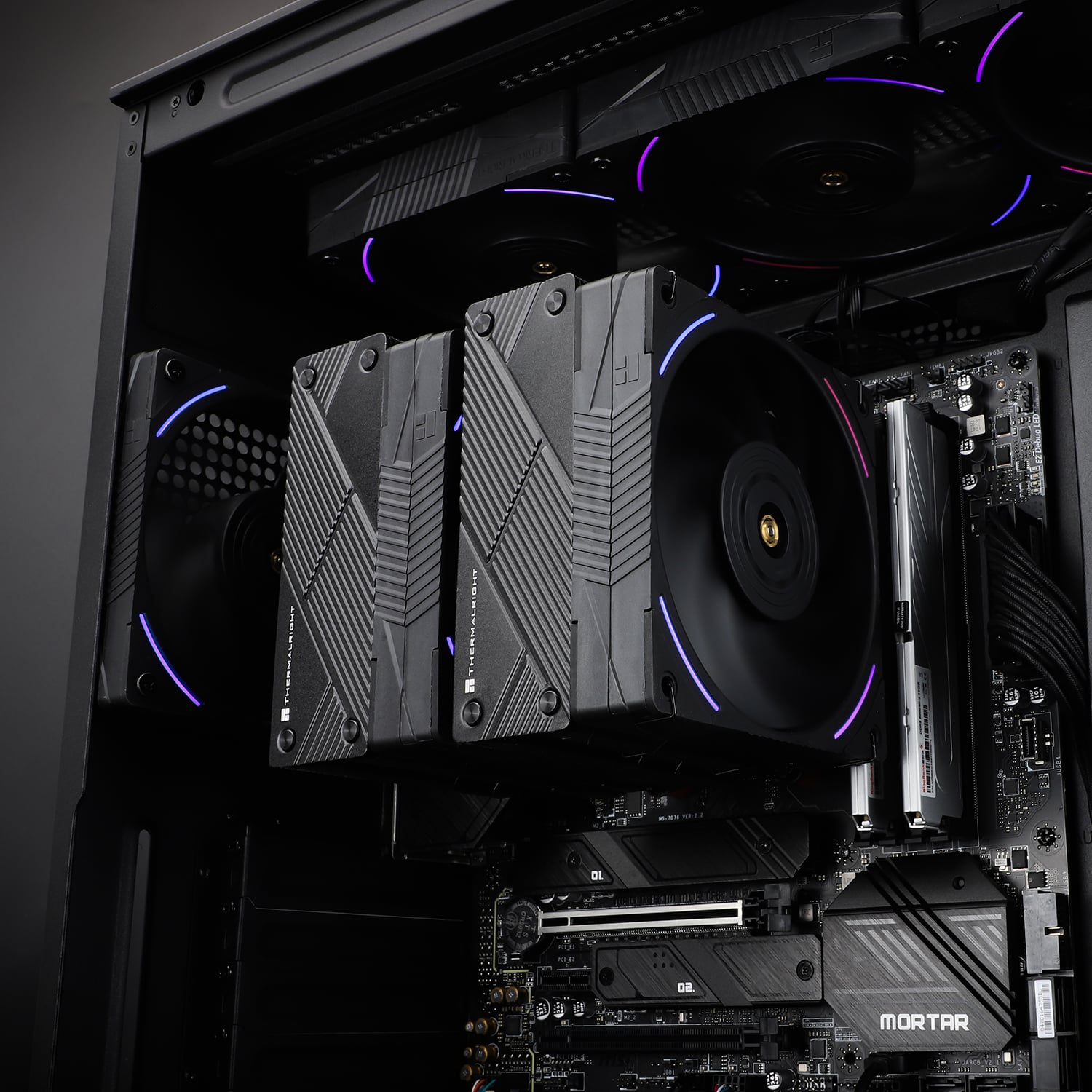 Tản nhiệt khí CPU Thermalright Phantom Spirit 120 EVO ARGB - Đen (2 Th