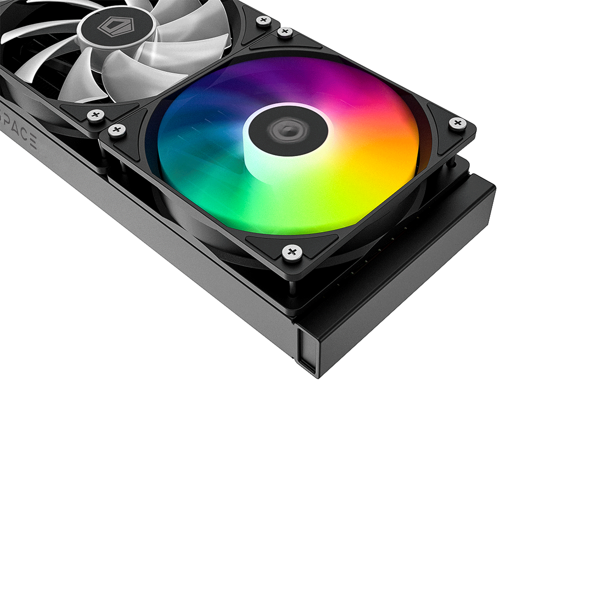 Tản nhiệt nước AIO ID-Cooling Space SL360 XE LCD ARGB - White