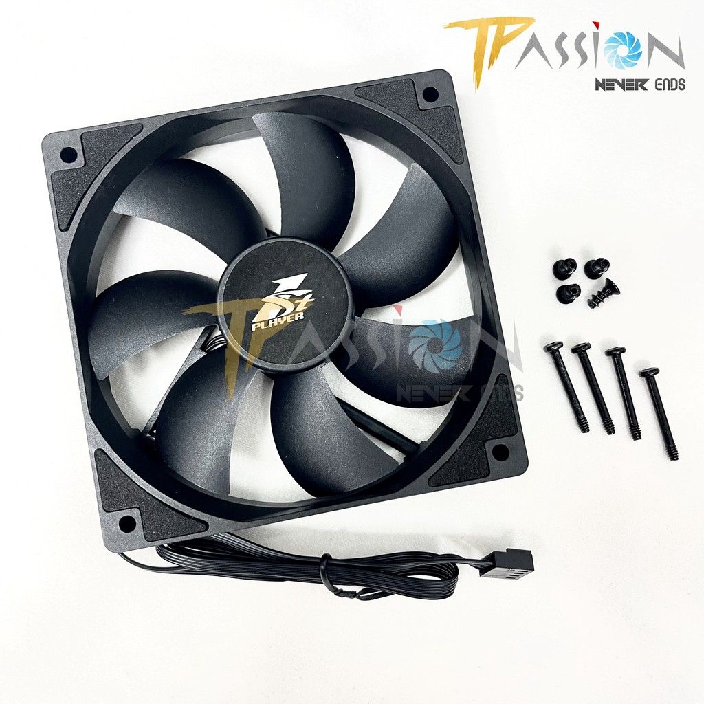Quạt Fan Case 12cm 1STPlayer X-FAN 120 PWM - Tốc 3000RPM, 4000RPM