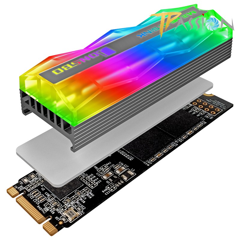Tản nhiệt SSD M2 Jonsbo V2 LED ARGB