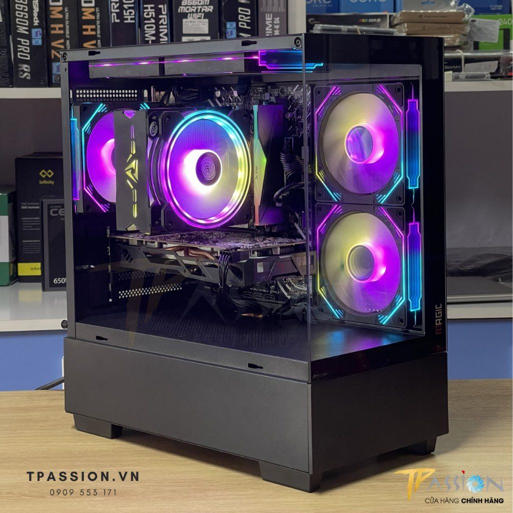 Quạt tản nhiệt MAGIC ULTRA SNOWMAN F120 LED ARGB 5V - Có bản Reverse C