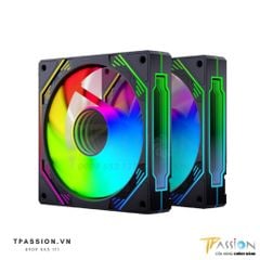 Quạt tản nhiệt MAGIC ULTRA SNOWMAN F120 LED ARGB 5V - Có bản Reverse C