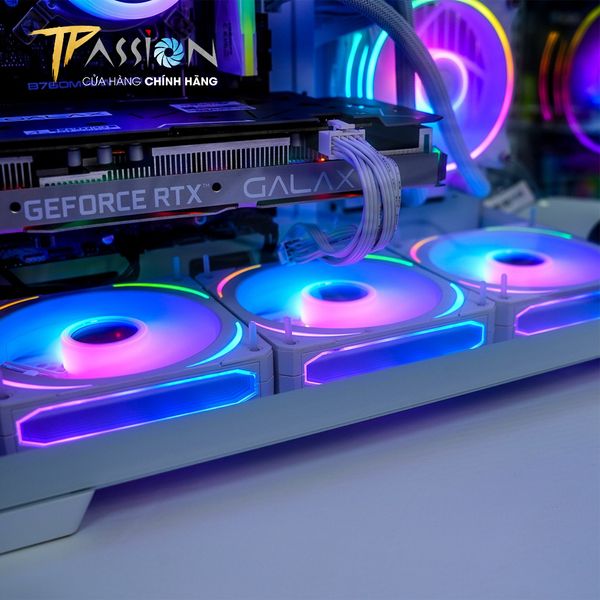 Quạt tản nhiệt 12cm JUNGLE LEOPARD PRISM Gen 5 INFINITY LED GƯƠNG VÔ C