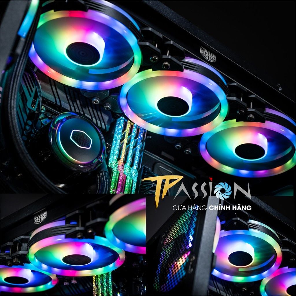 Quạt Fan Case Cooler Master MASTERFAN MF120 S2 | S3 LED ARGB