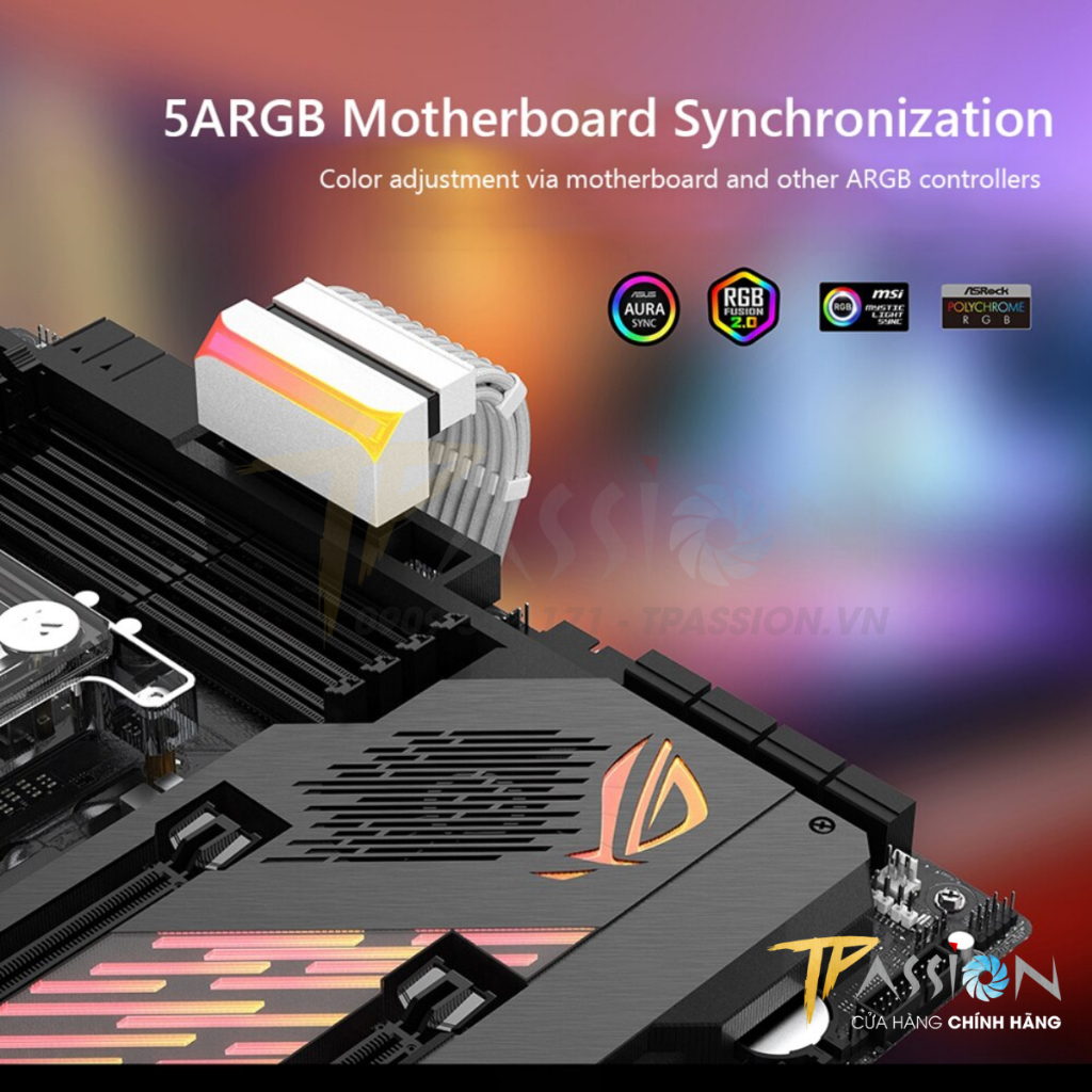 Cầu chuyển đảo góc / bẻ góc 90 độ cho dây nguồn 24 pin AX-05 V2 LED AR