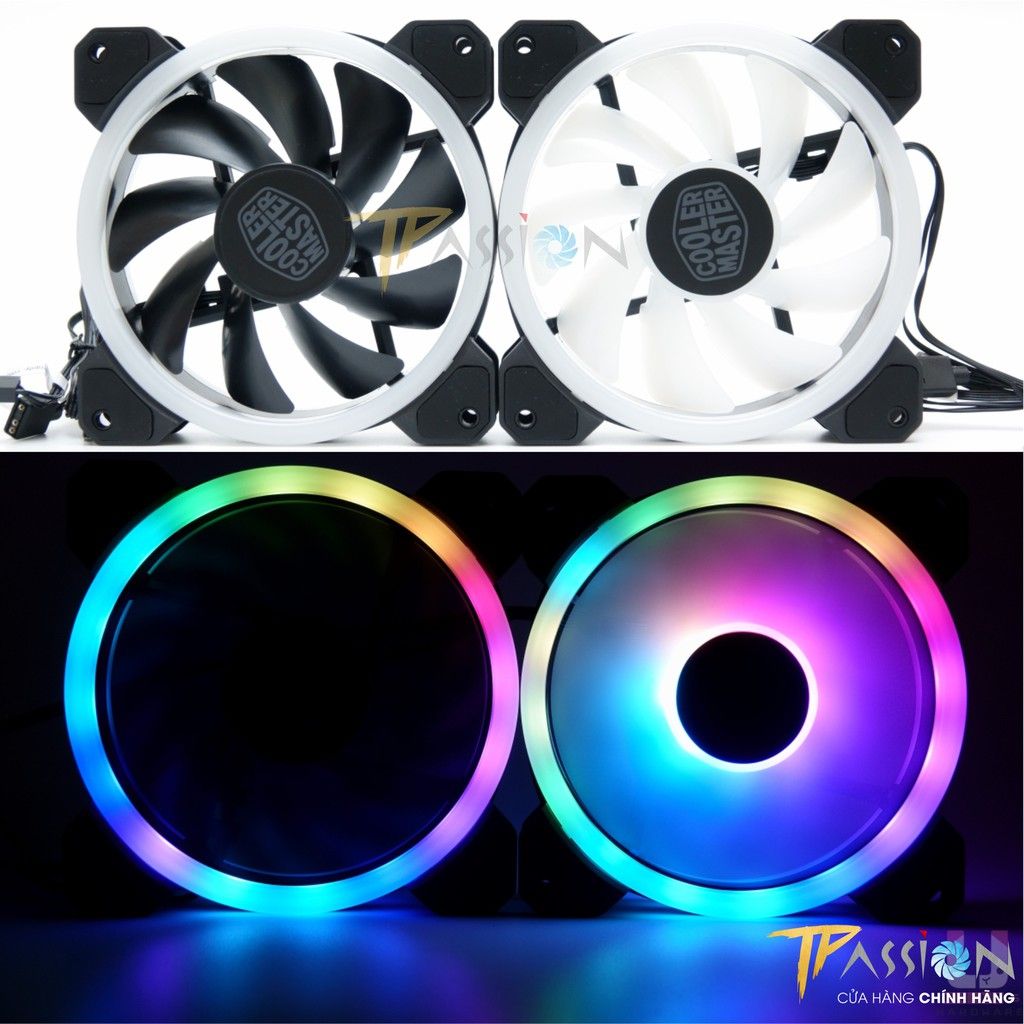 Quạt Fan Case Cooler Master MASTERFAN MF120 S2 | S3 LED ARGB