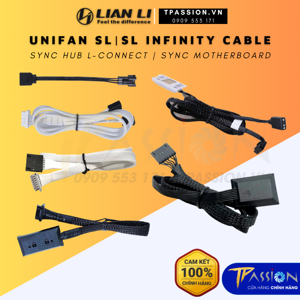 Dây cáp Quạt tản nhiệt LIAN LI UNI FAN SL V2 / SL INFINITY / P28 các l