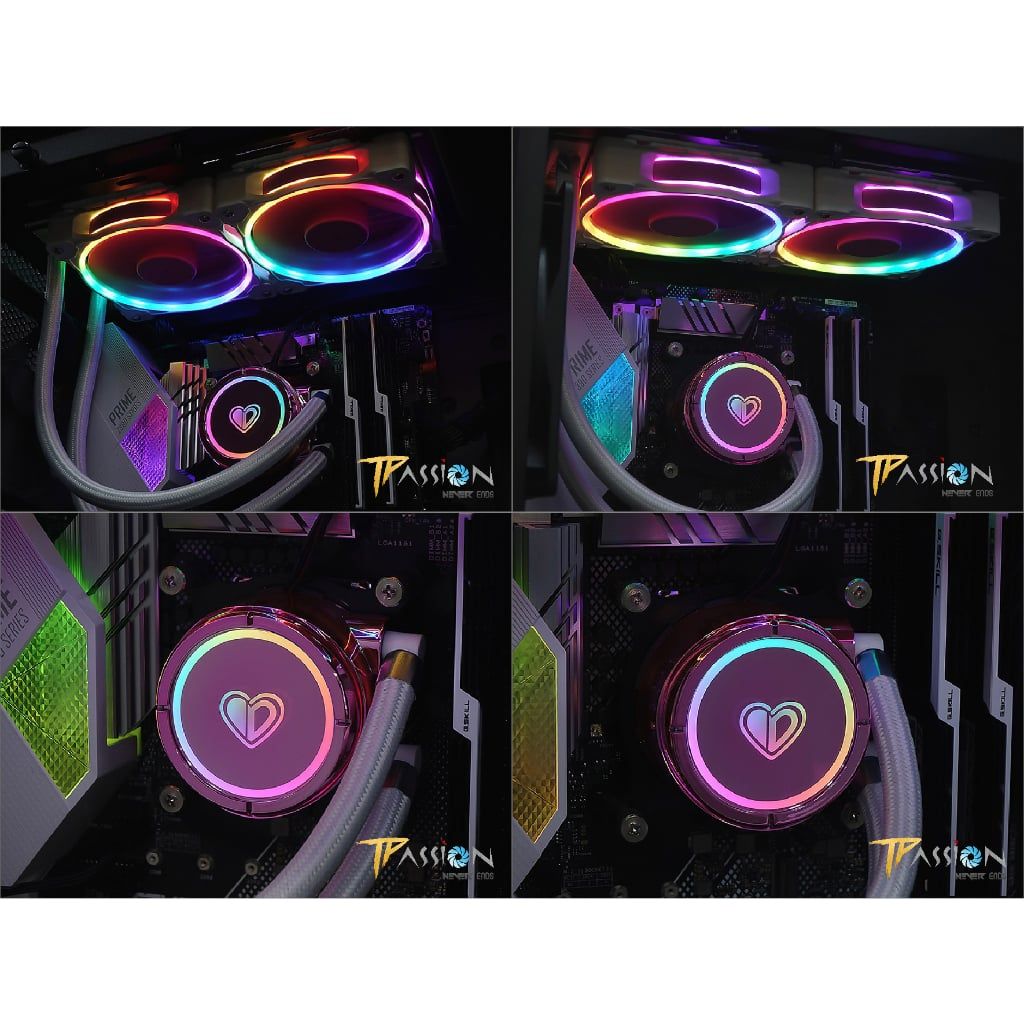 Tản nhiệt nước CPU AIO ID-COOLING PINKFLOW 240 DIAMOND EDITION MÀU HỒNG ...