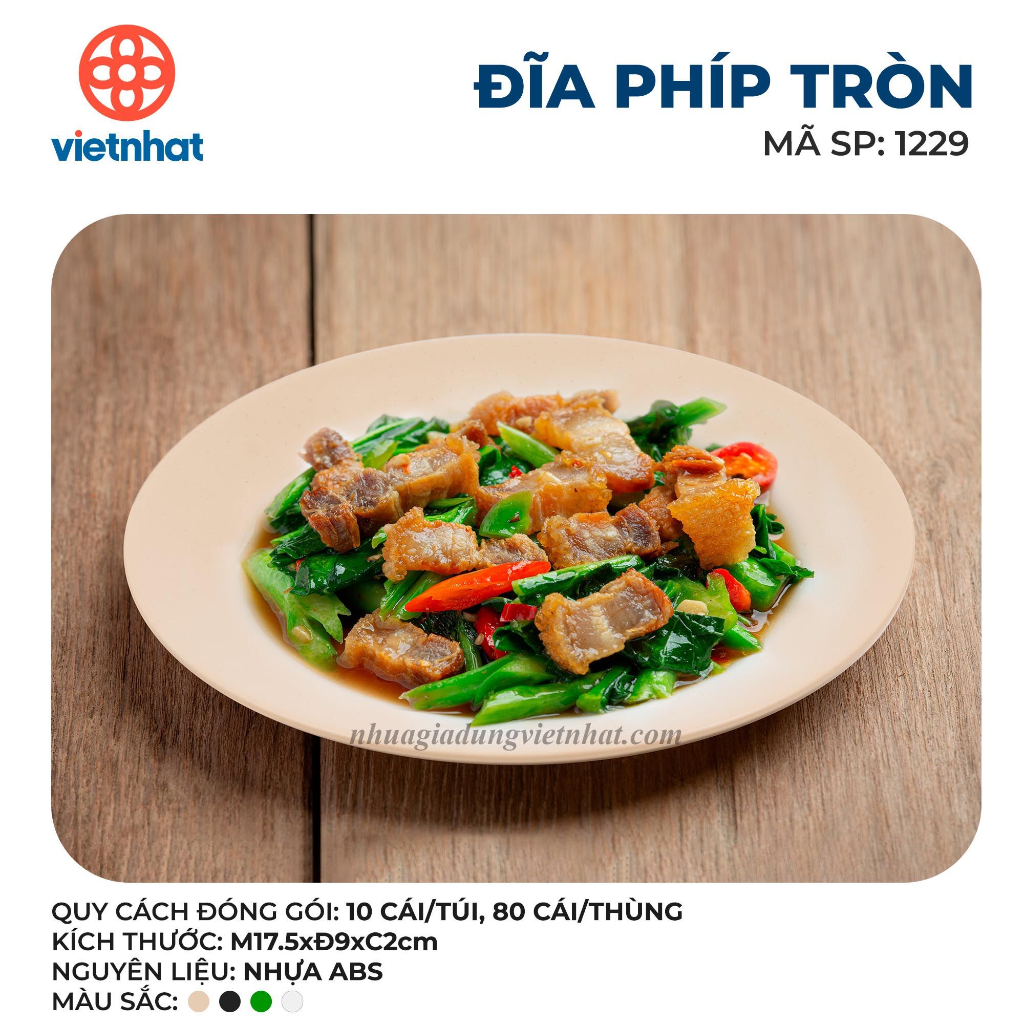 Đĩa phíp tròn 1229 – Công Ty Nhựa Việt Nhật