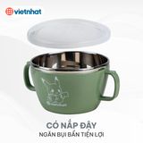 Ca giữ nhiệt 2 quai inox 6019 – Nhựa Việt Nhật