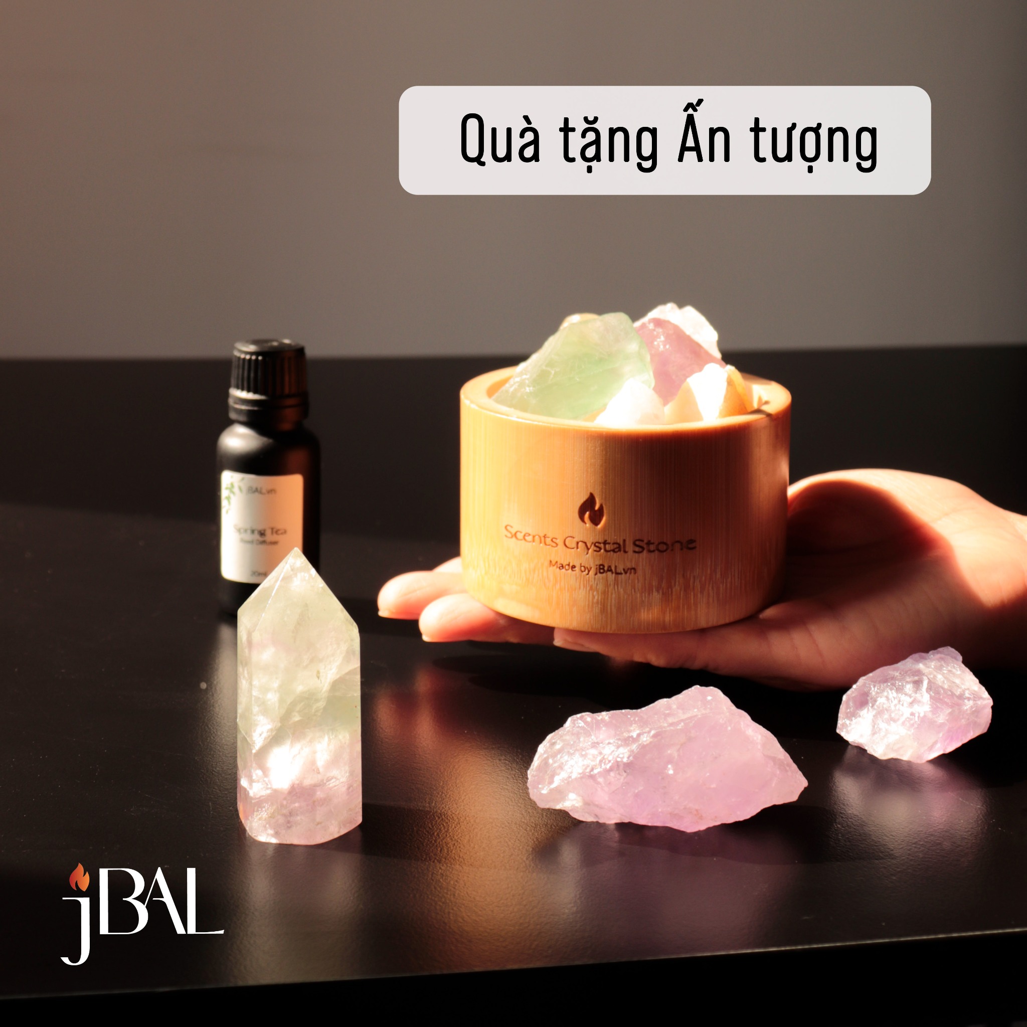 Đá thơm khuếch tán Tinh dầu jBAL Vietnam