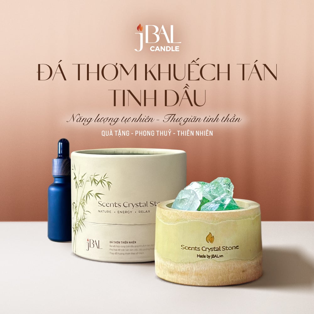 Đá thơm khuếch tán Tinh dầu jBAL Vietnam