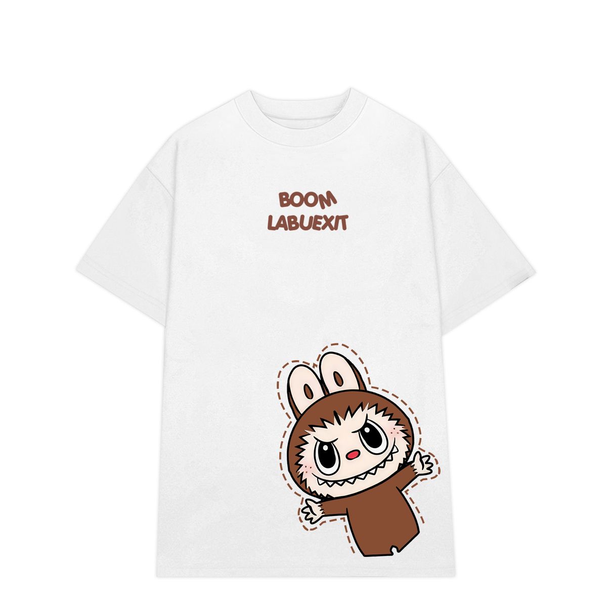 Áo thun tay lỡ form rộng BOOM-LABU - Streetwear