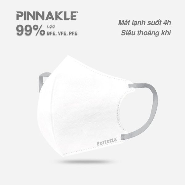 Gói khẩu trang cao cấp Perfetta Pinnakle Cool Mask mát lạnh, thoáng má