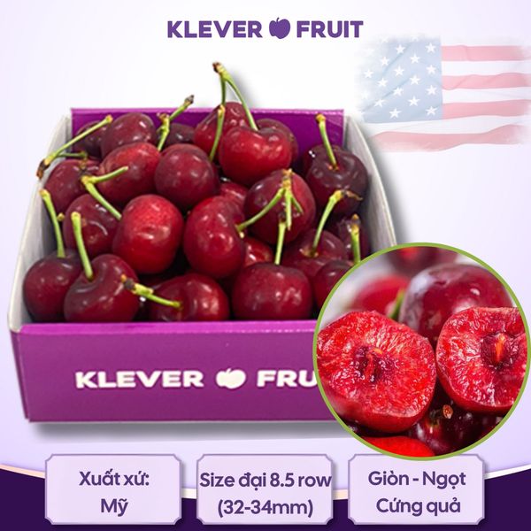 Cherry Number One Mỹ Size to 8.5 Row (32 - 34mm) - USA Cherry