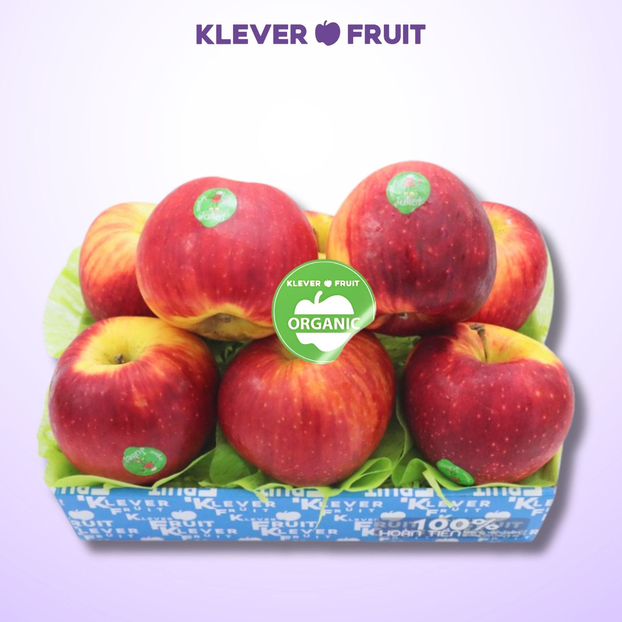 Táo Juliet Organic Pháp – Táo Hữu Cơ Cao Cấp Tại Klever Fruit