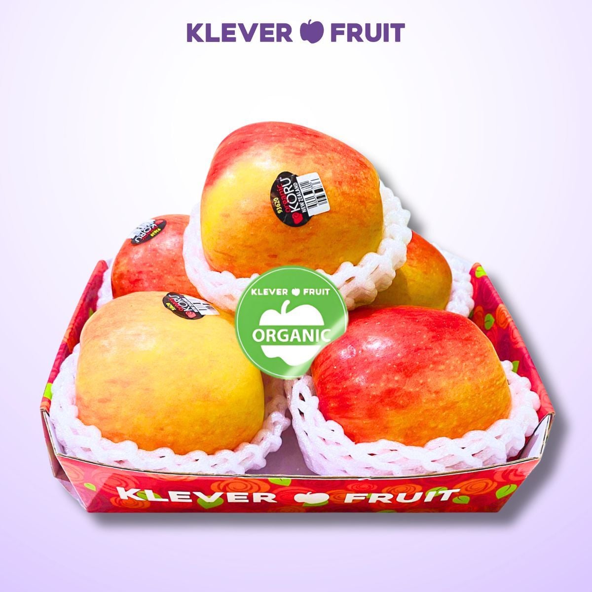 Táo Koru Organic New Zealand - Táo Hữu Cơ New Zealand Tại Klever Fruit