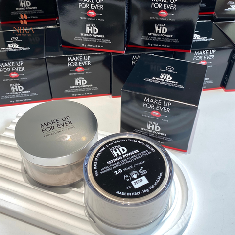 Phấn phủ bột Make Up for Ever Ultra HD Setting Powder 16G – Nika Cosmetics