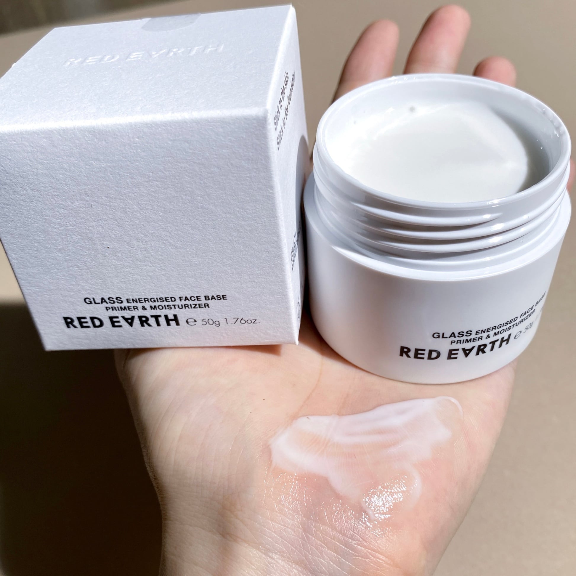 Kem Lót Red Earth Glass Energised Face Base Primer And Moisturizer 50g ...