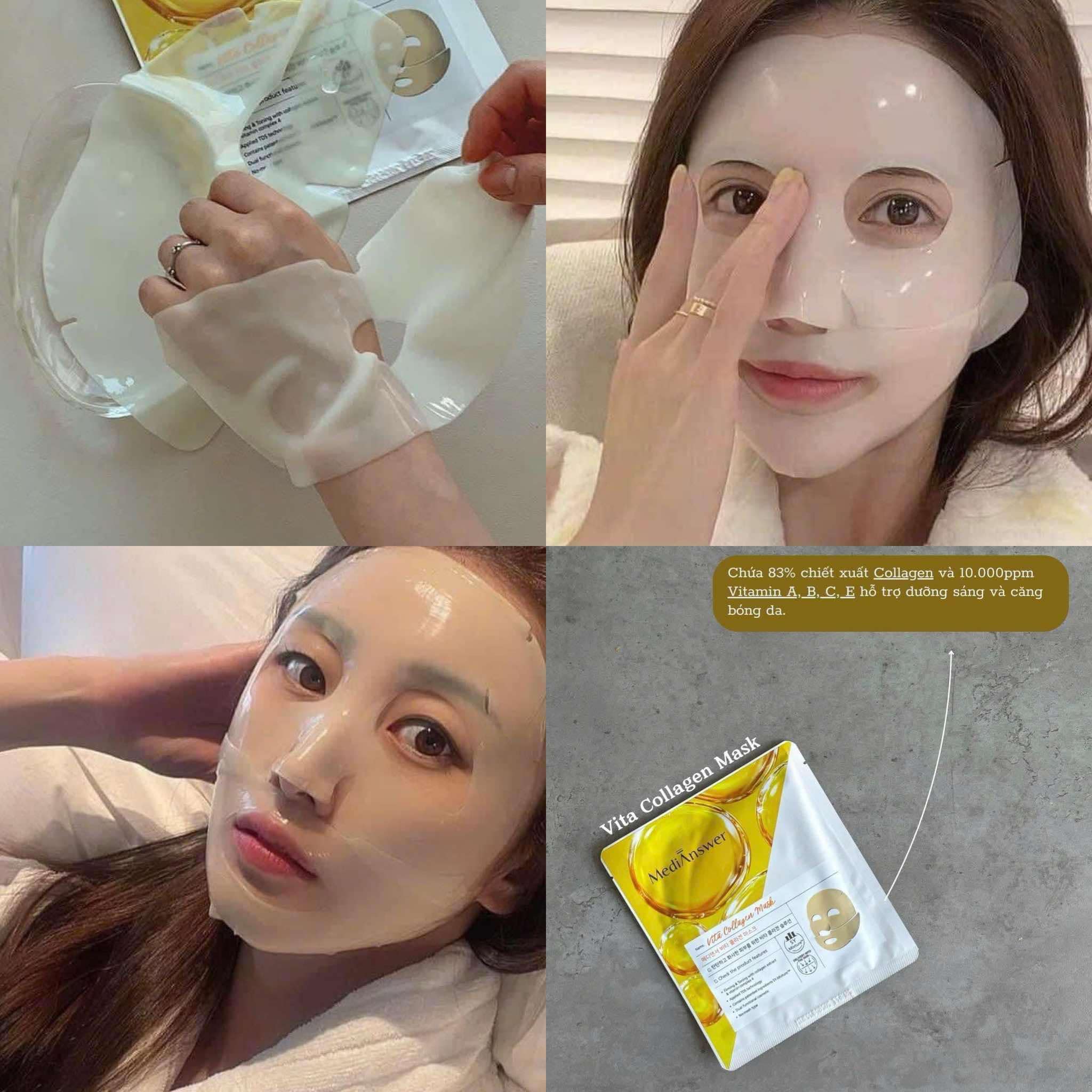 Mặt Nạ Medi Answer Collagen Mask - Nika Cosmetics