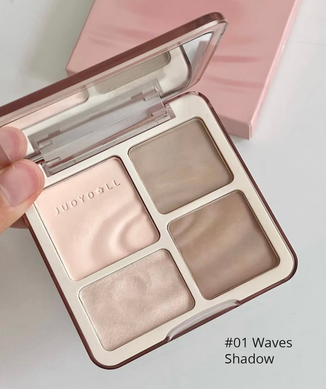 Bảng tạo khối + Highlight Judy Doll 4 Ô – Nika Cosmetics