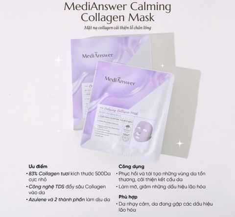 Mặt Nạ Medi Answer Collagen Mask - Nika Cosmetics