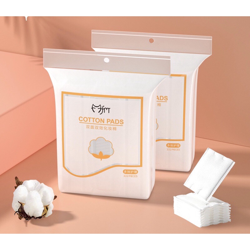Bông Tẩy Trang Cotton Pads 222M - Nika Cosmetics