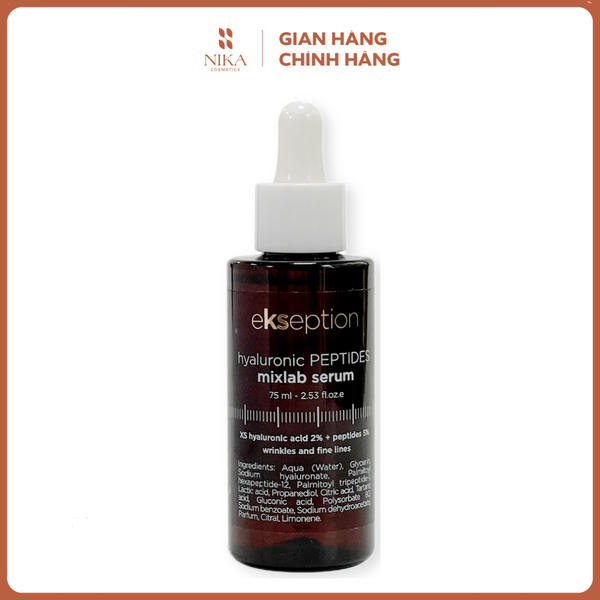 Serum Ekseption Hyaluronic Peptides Mixlab 75ML – Nika Cosmetics
