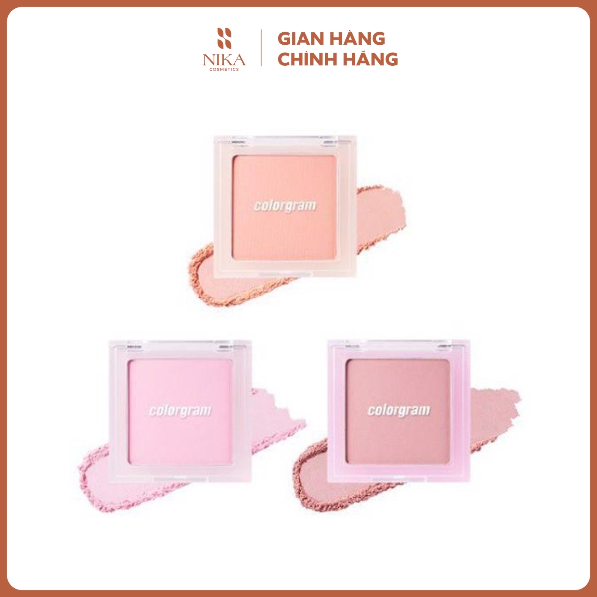 Phấn má hồng Colorgram Re-forming Flushed Blusher – Nika Cosmetics