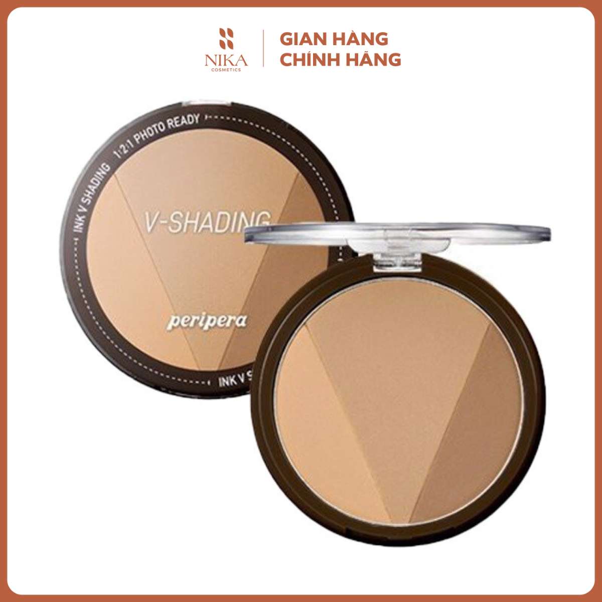 Phấn Tạo Khối Peripera V Shading - Nika Cosmetics