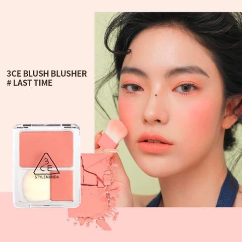 Phấn Má Hồng 3ce Stylenanda Blush Blusher (Kèm Cọ) – Nika Cosmetics