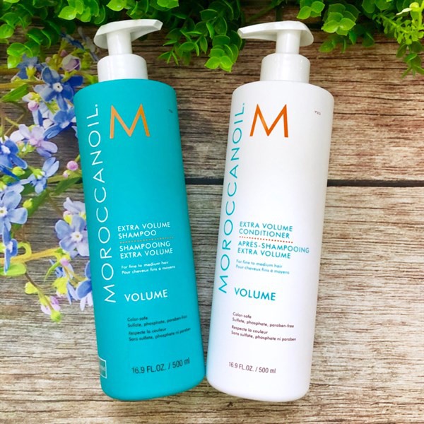 Set Dầu Gội + Dầu Xả + Nước Rửa Tay Moroccanoil Volume Shine – Nika ...