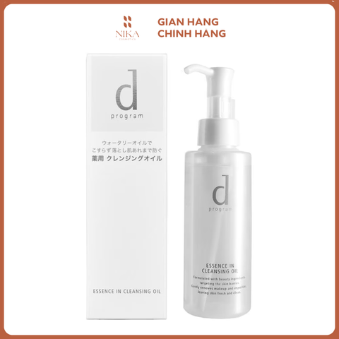 Dầu Tẩy Trang D Program Essence In Cleansing Oil 120Ml – Nika Cosmetics