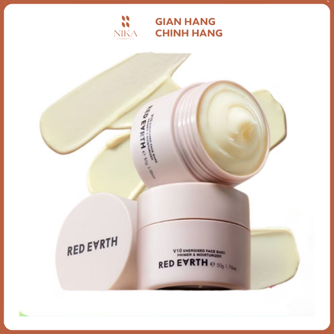 Set Kem Lót Red Earth V10 Energised Face Base Primer And Moisturizer 5 ...