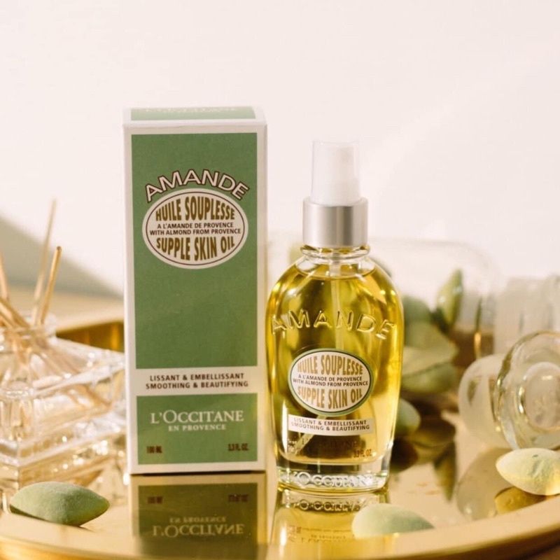 Tinh Dầu Chống Rạn Loccitane Almond Supple Skin Oil 100ml – Nika Cosmetics