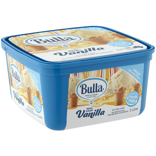 Kem Bulla Vanilla 2L (hộp) – 3F Food Mart / Cty CP Thực Phẩm Biển Việt