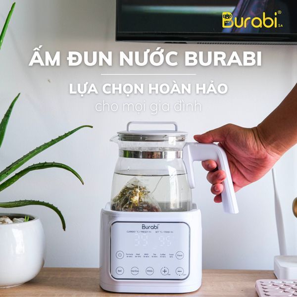 Ấm Đun Nước Thông Minh BURABI – ANN BéBé