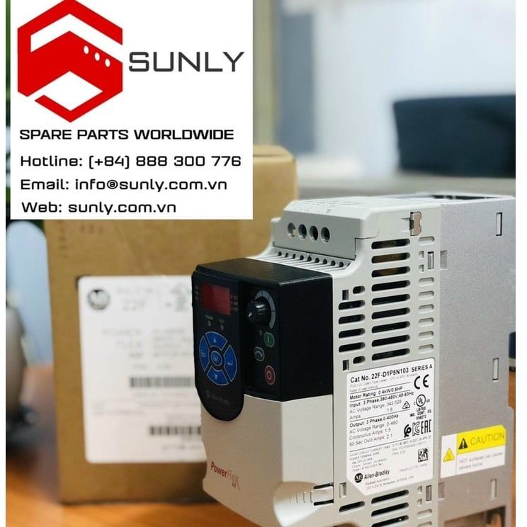 Biến tần 22F-D1P5N103 ALLEN BRADLEY – SUNLY INDUSTRY