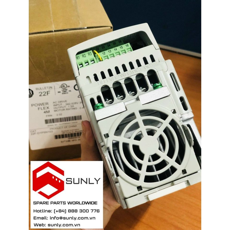 Biến tần 22F-D1P5N103 ALLEN BRADLEY – SUNLY INDUSTRY