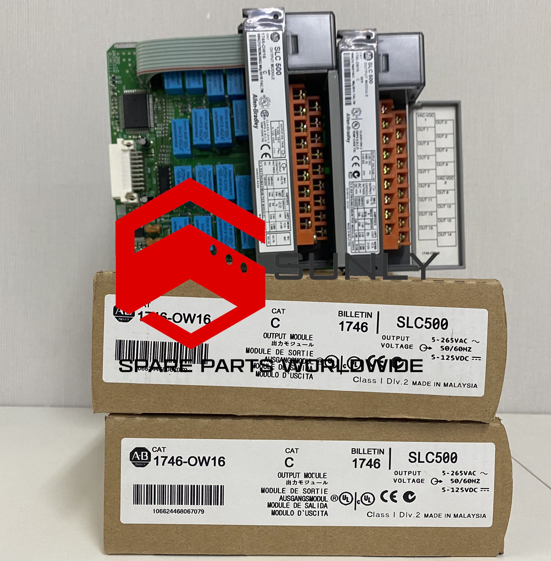 MODULE DIGITAL OUTPUT ALLEN BRADLEY 1746-OW16 – SUNLY INDUSTRY