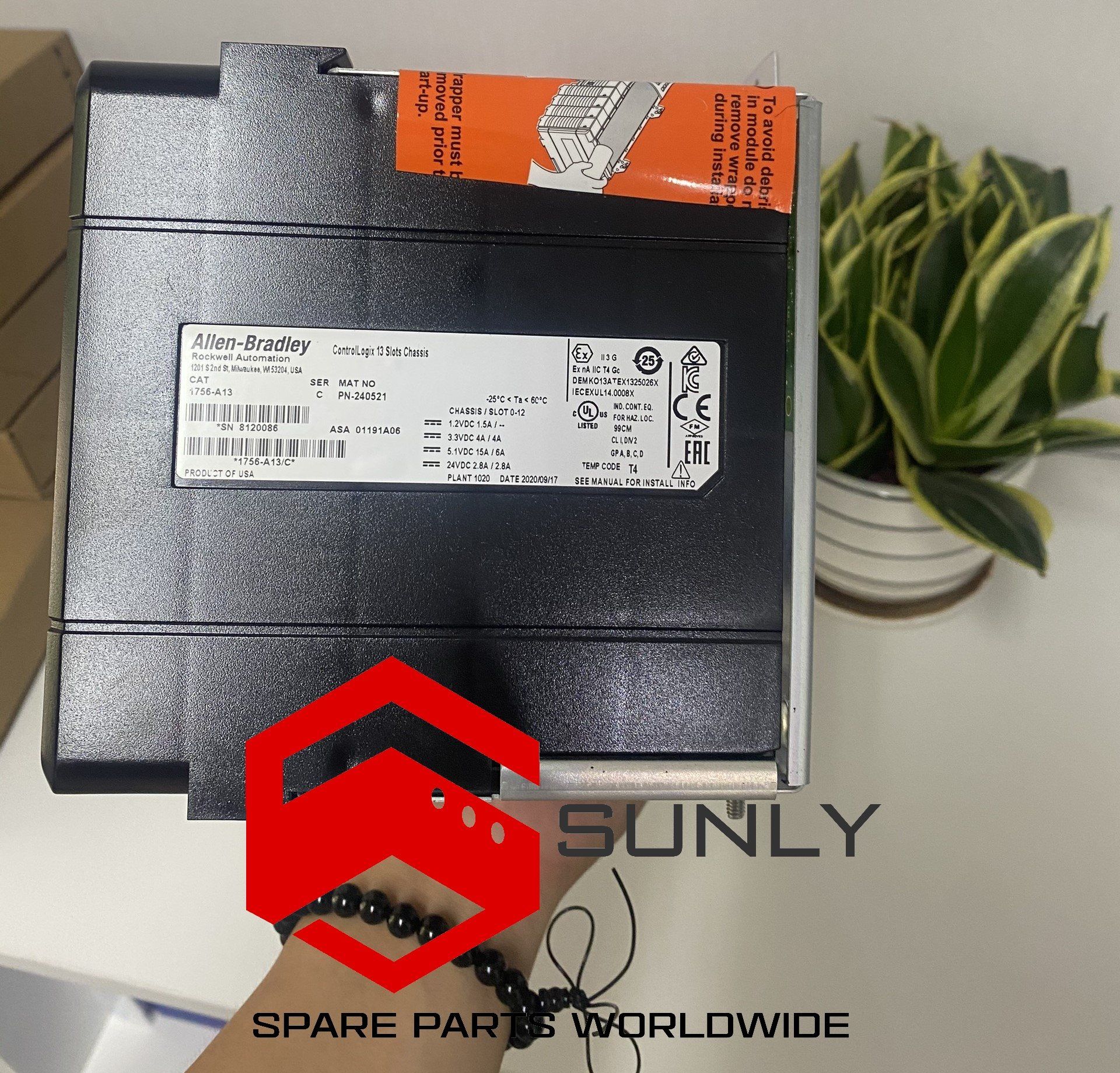 MODULE ALLEN BRADLEY 1756-A10 – SUNLY INDUSTRY