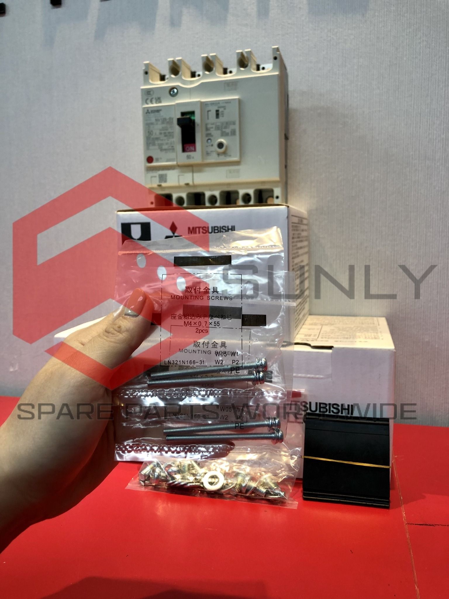 NV-125-SV 50A | Aptomat khối chống giật 4 pha (ELCB) MITSUBISHI – SUNLY INDUSTRY