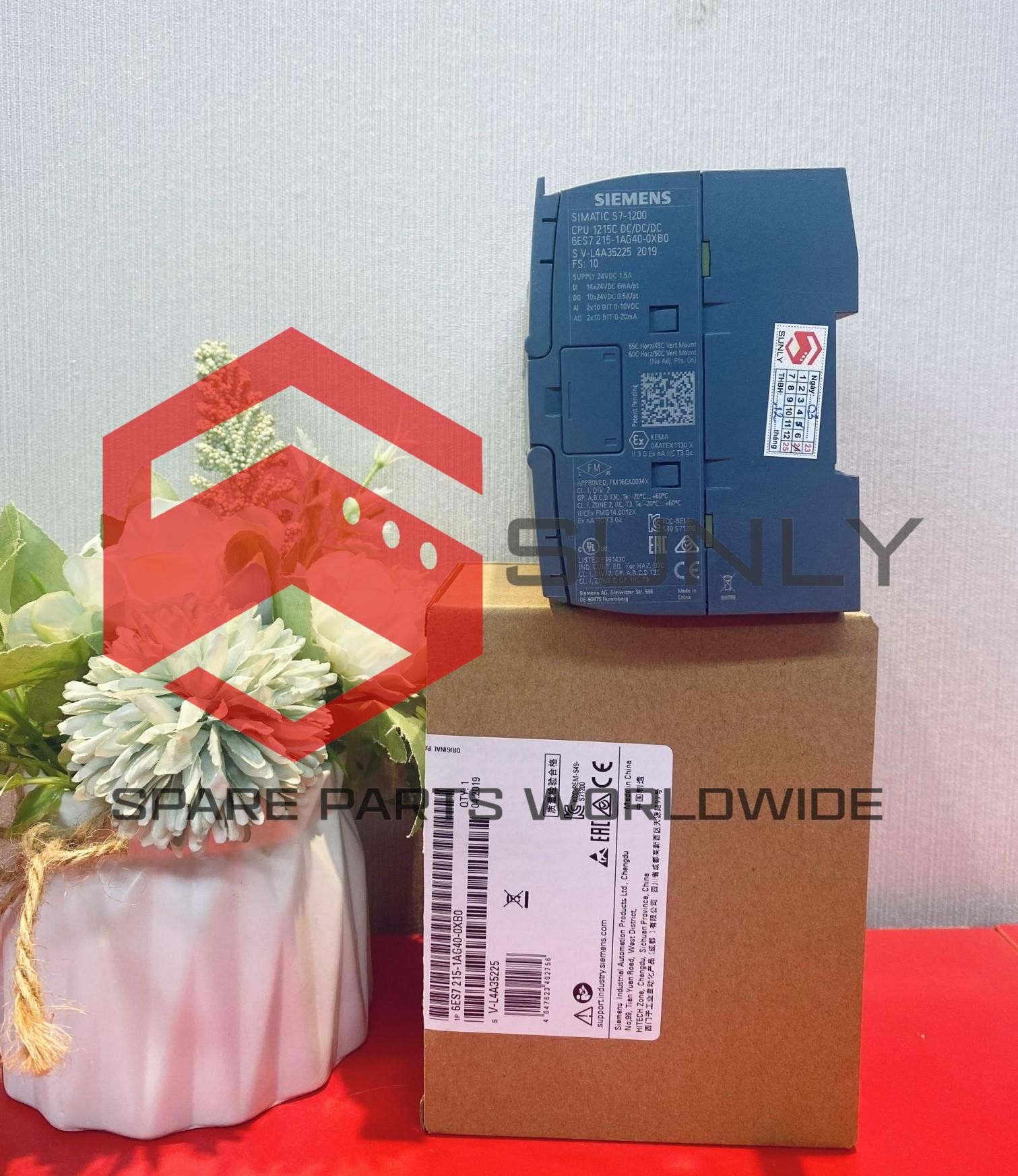 PLC S7-1200 1215C DC/DC/DC 6ES7215-1AG40-0XB0 – SUNLY INDUSTRY