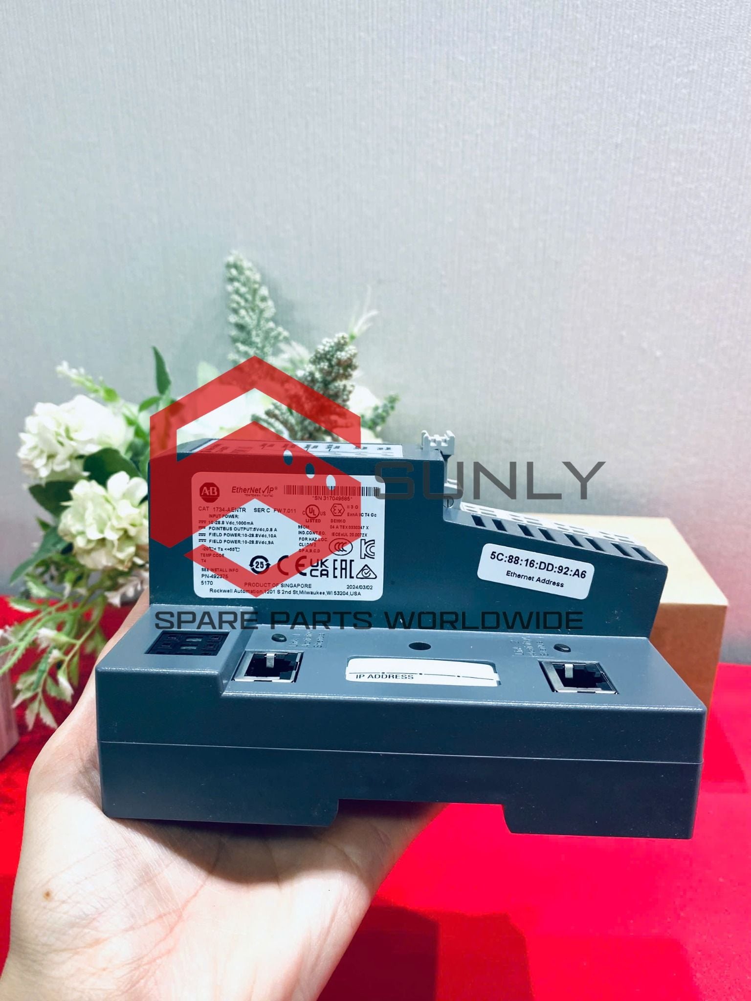 1734-AENTR | Module giao tiếp Ethernet – SUNLY INDUSTRY