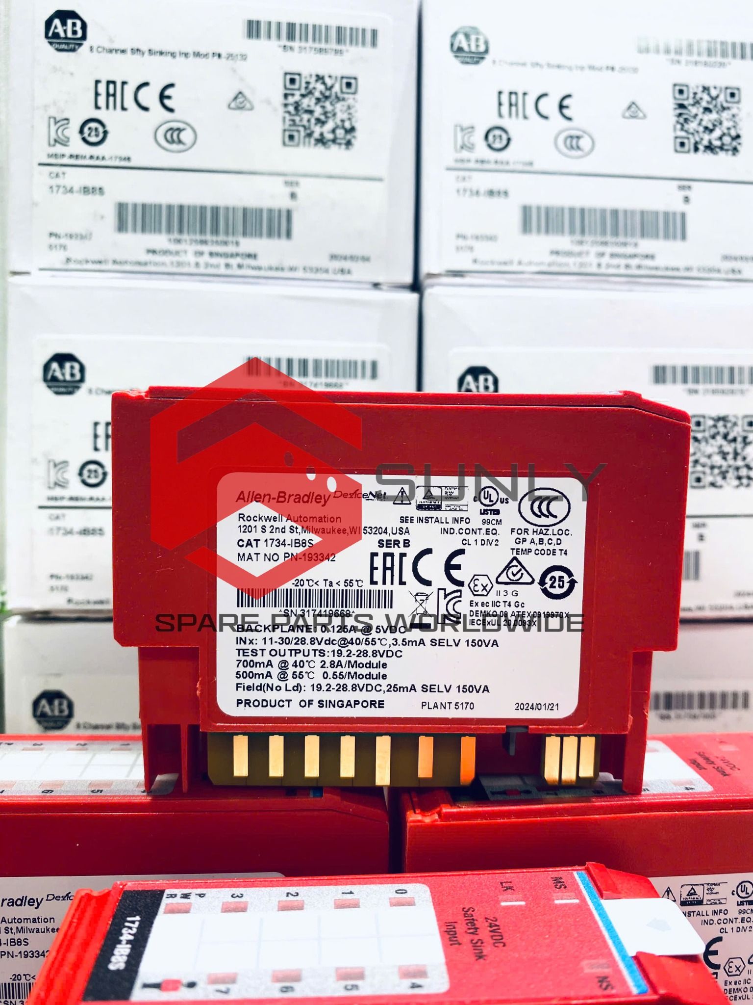 1734-IB8S | Module I/O Allen Bradley – SUNLY INDUSTRY