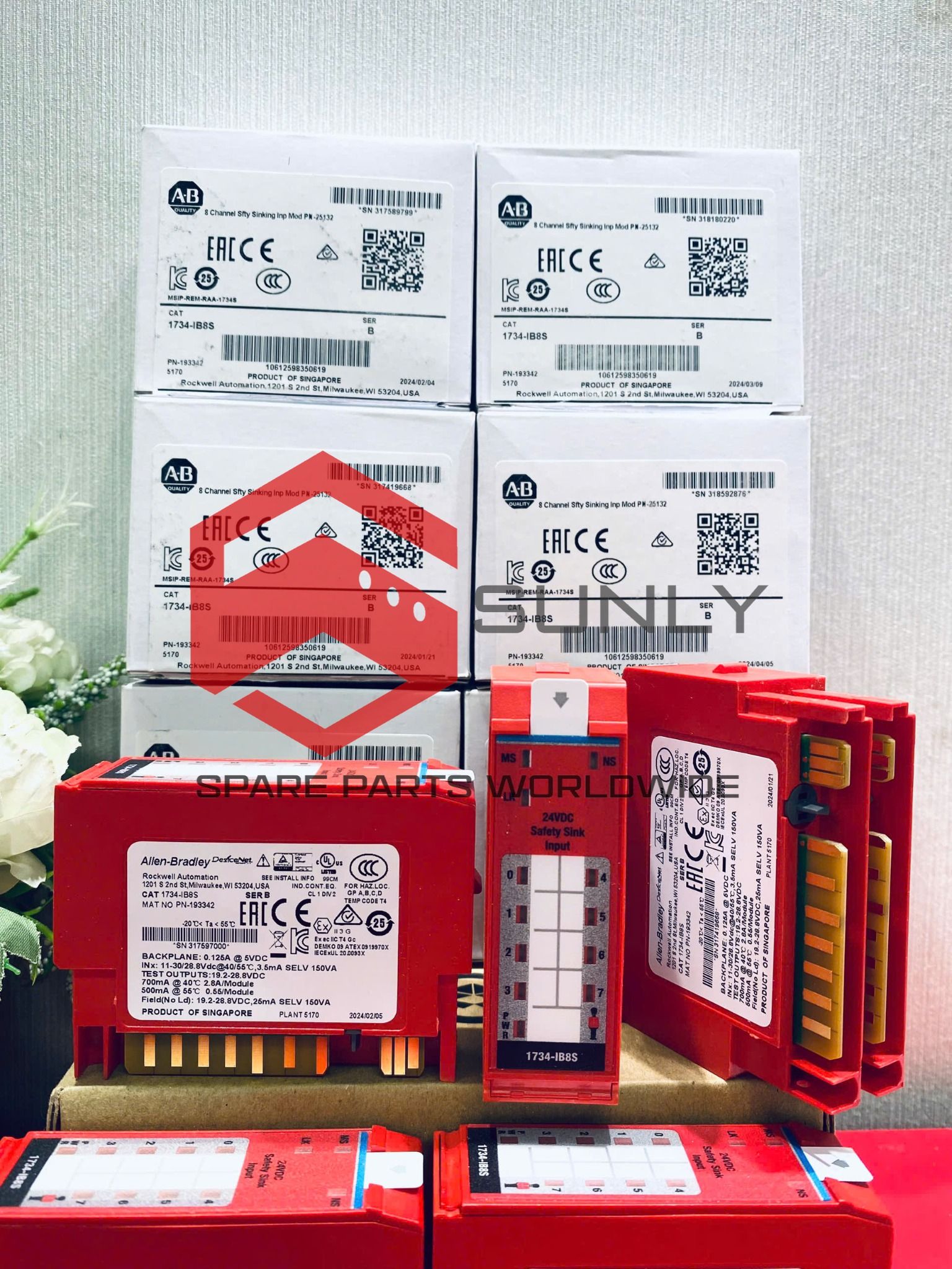 1734-IB8S | Module I/O Allen Bradley – SUNLY INDUSTRY