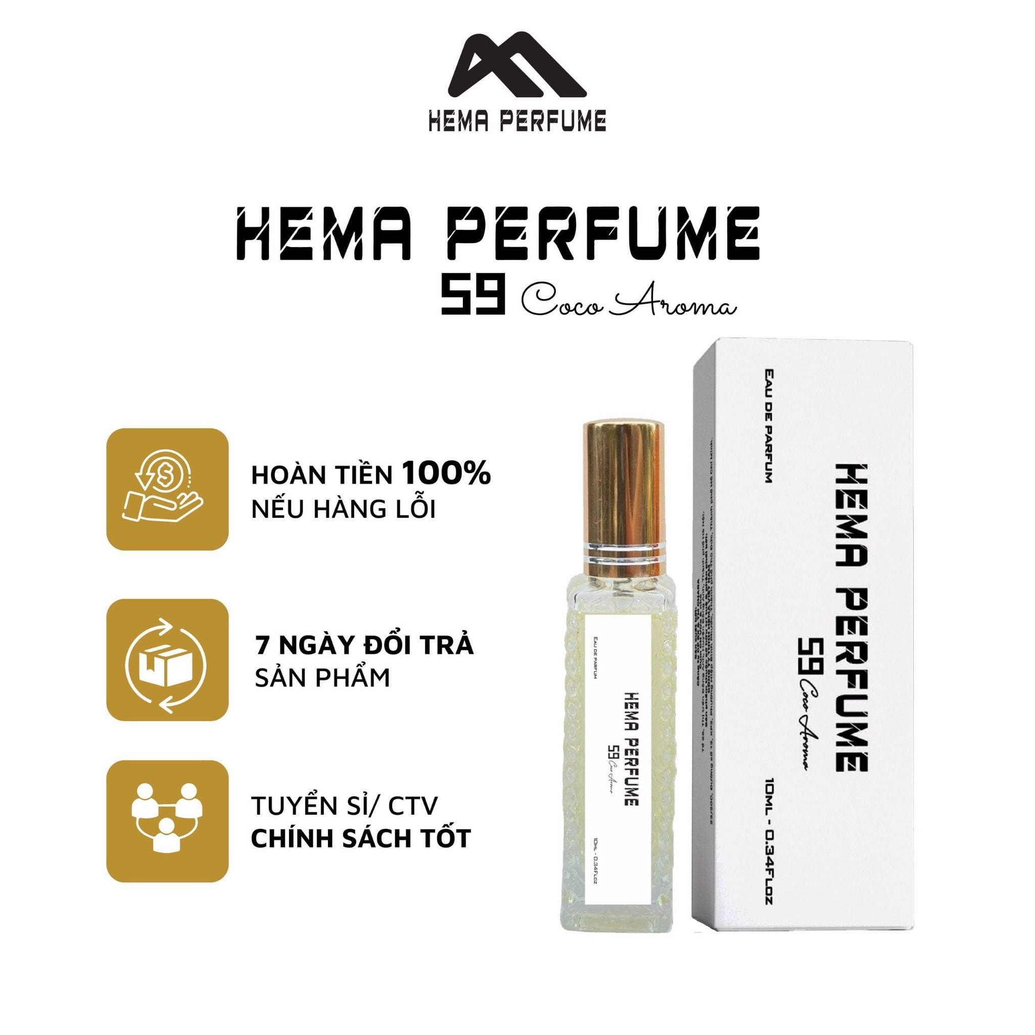 NƯỚC HOA HEMA PERFUME 59 ( COCO CHANEL ) – HEMA VIỆT NAM