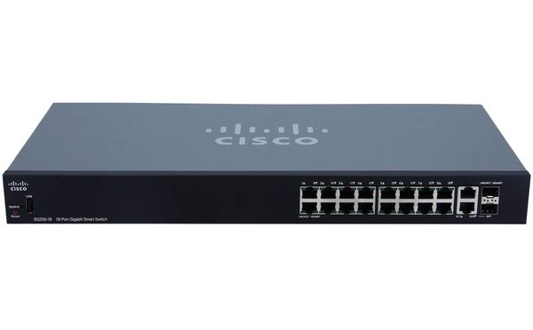 Cisco SG250-18 18-Port Gigabit Smart Switch ( SG250-18-K9-EU ) – Linh ...