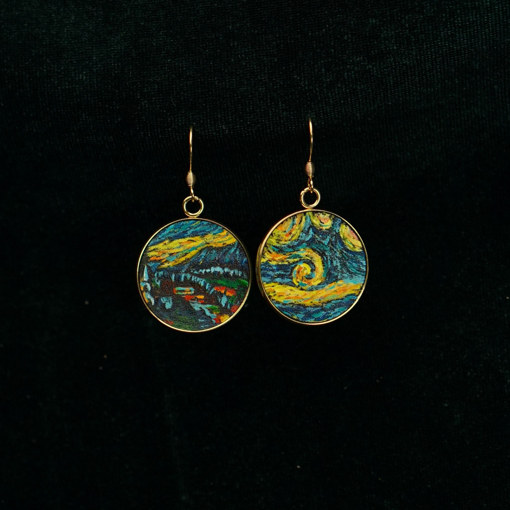 Bông Tai Starry Night – Đỏ Art
